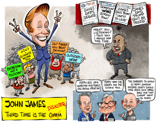 Perry Johnson Gains Momentum in Michigan Governor’s Race as John James ...